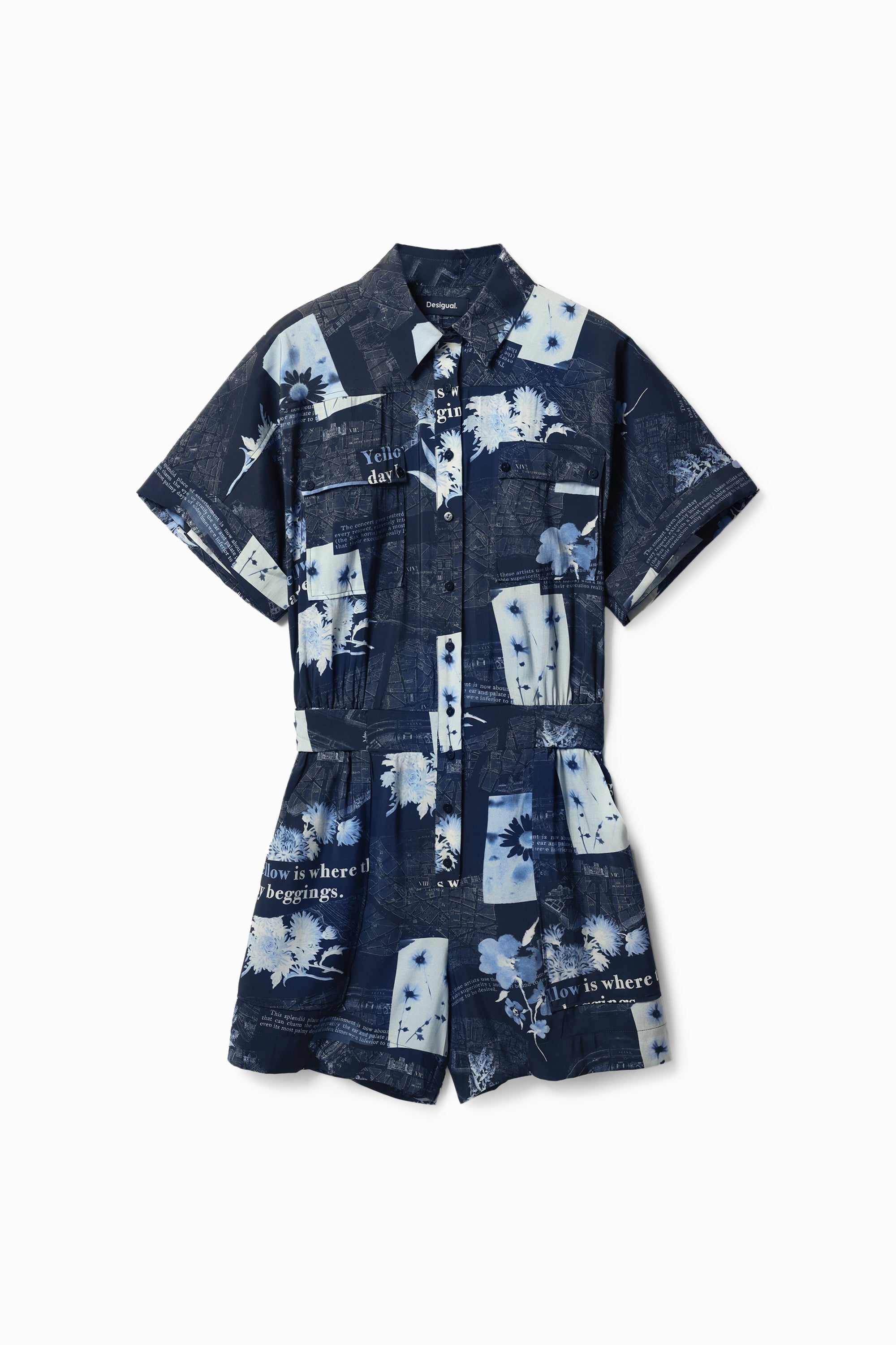 Desigual Women's Botanical Overall - Unique European Style – Above The ...
